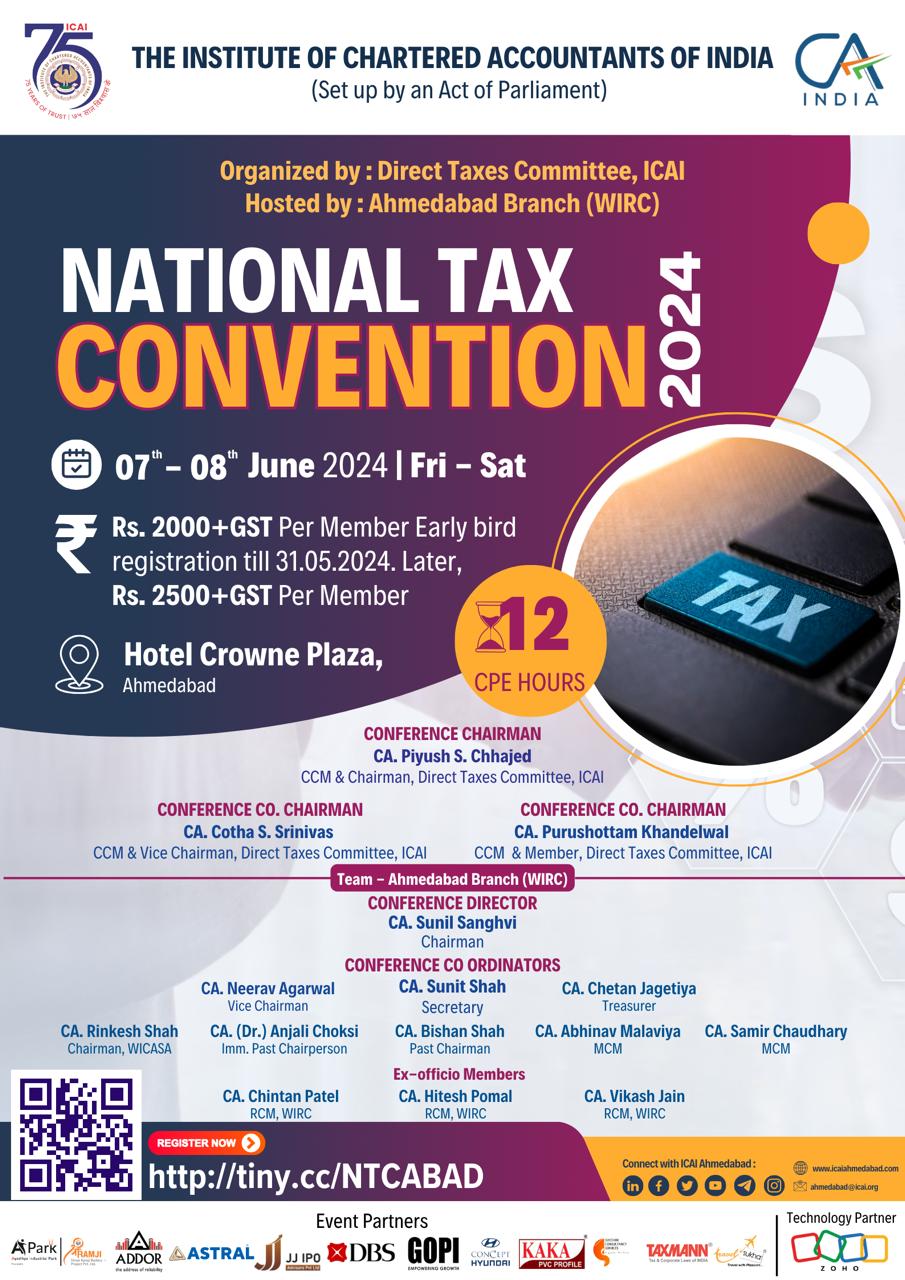 Ahmedabad Branch Of Western India Regional Council of The Institute Of ...